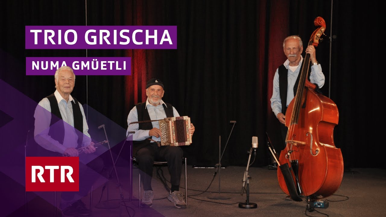 Trio Grischa I Numa gmüetli I Registraziuns Sursaissa 2025 I RTR Musica ...