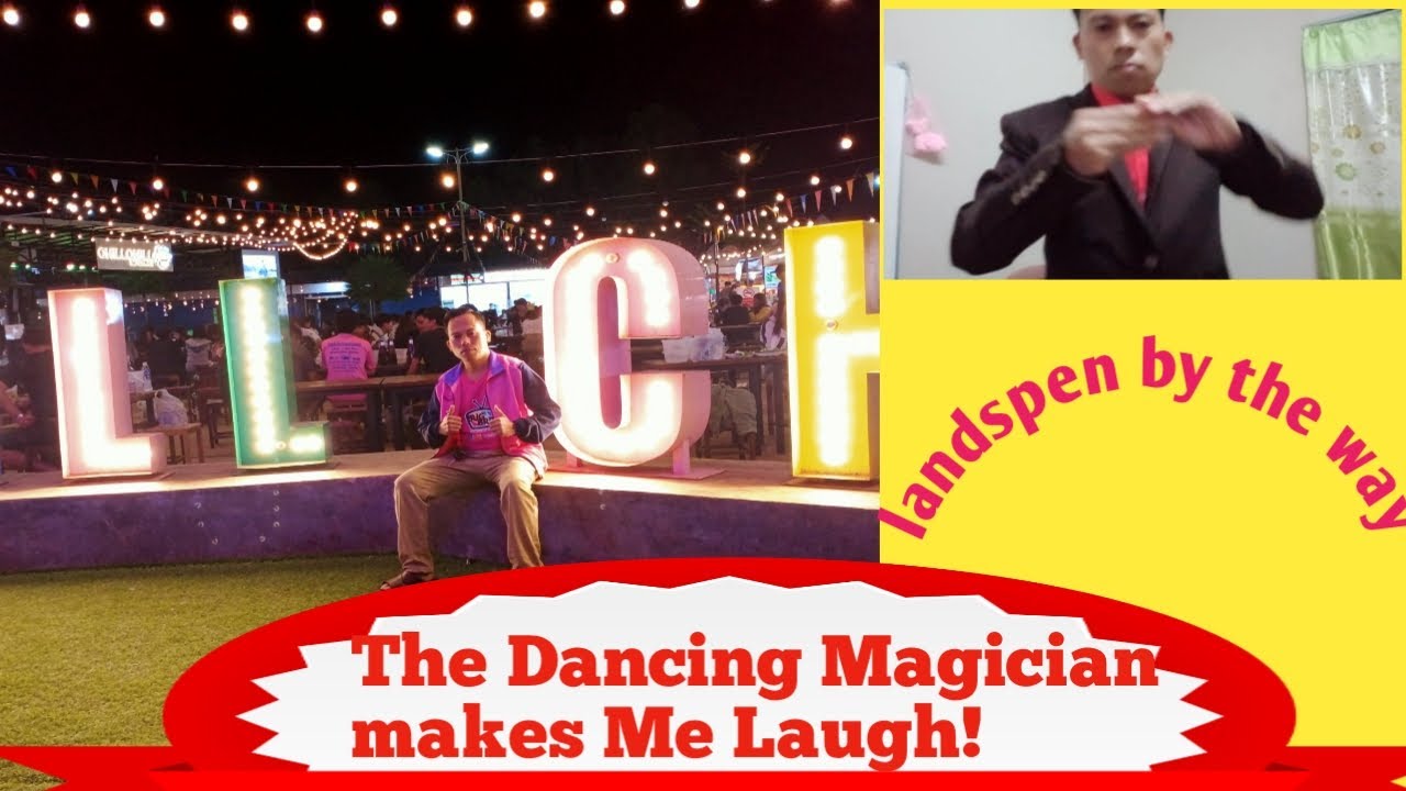The dancing magician makes me laugh! - YouTube