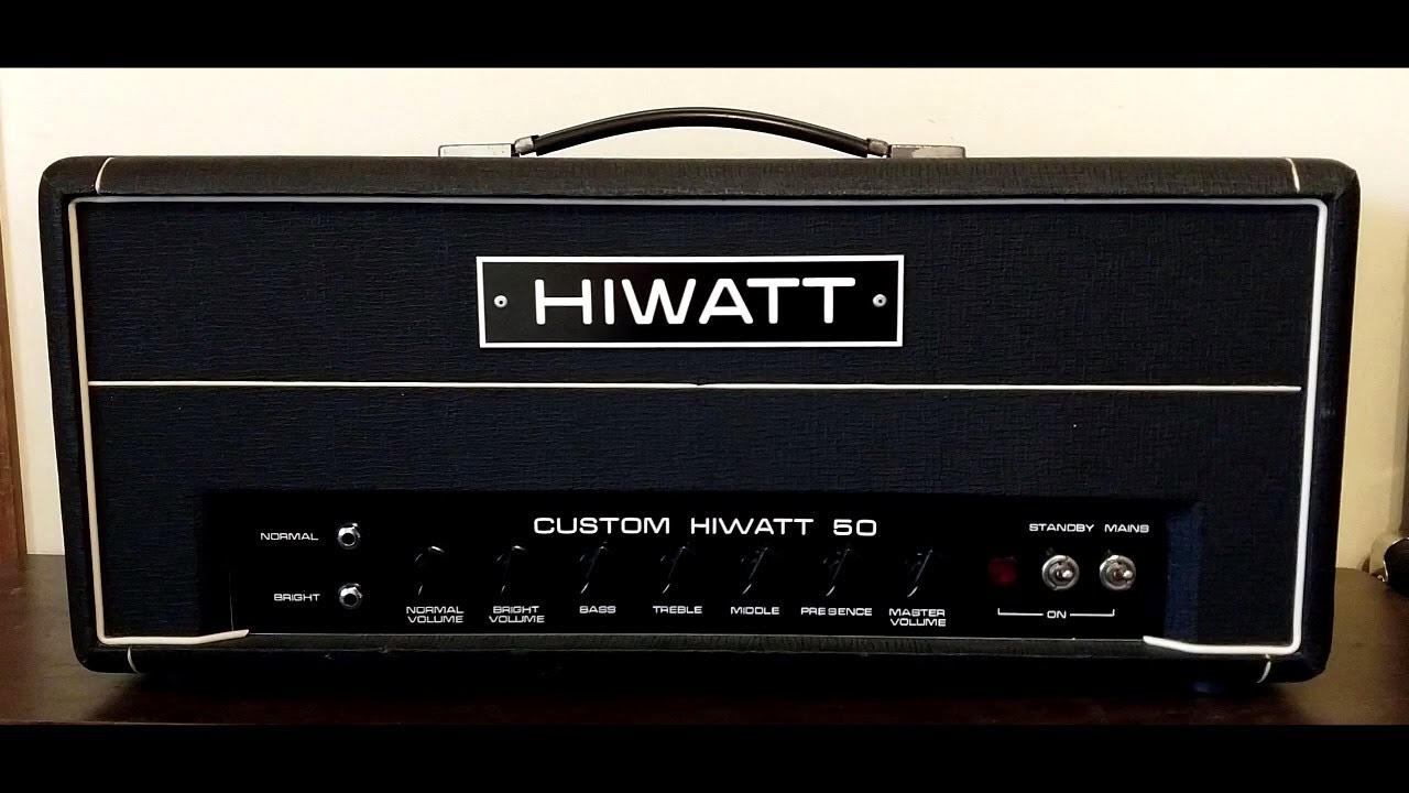 Hiwatt Custom 50 Demo - YouTube