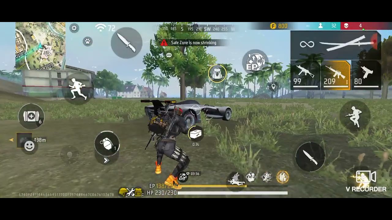 Free fire Max Garena free fire bear rank via heroineGarena free fire ...