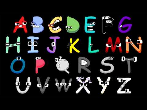 Funny ABC Song | Colorful Alphabet Characters | Learn A–Z for Kids