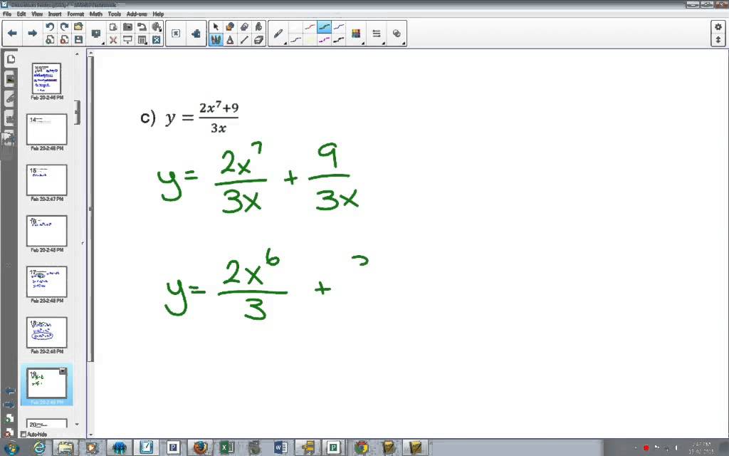 45S Sum and Difference Rule Examples 2 - YouTube