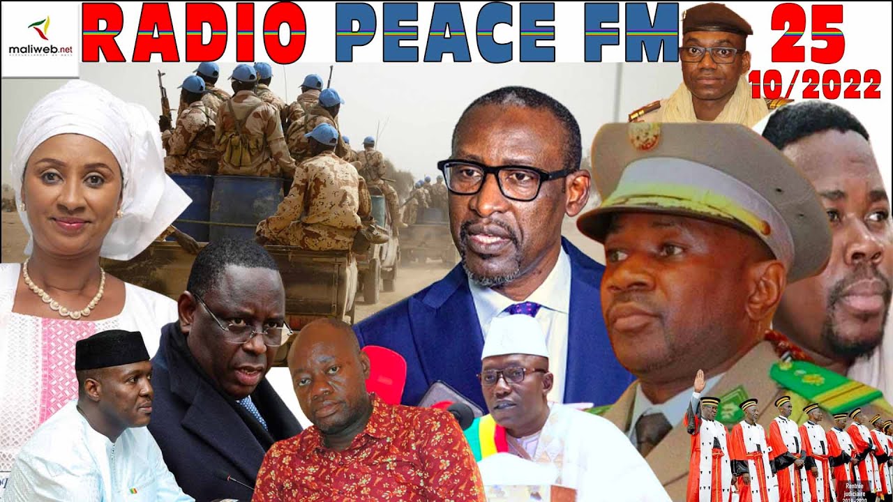 La Revue de Presse de la Radio PEACE FM du 25 octobre 2022 - YouTube