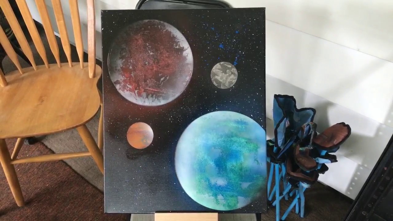 Making a spacescape - YouTube