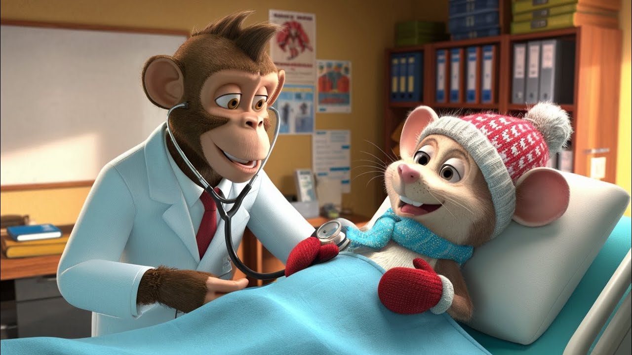 आज मंगलवार है चूहे को बुखार है - Popular Hindi 3D Nursery Rhymes ...