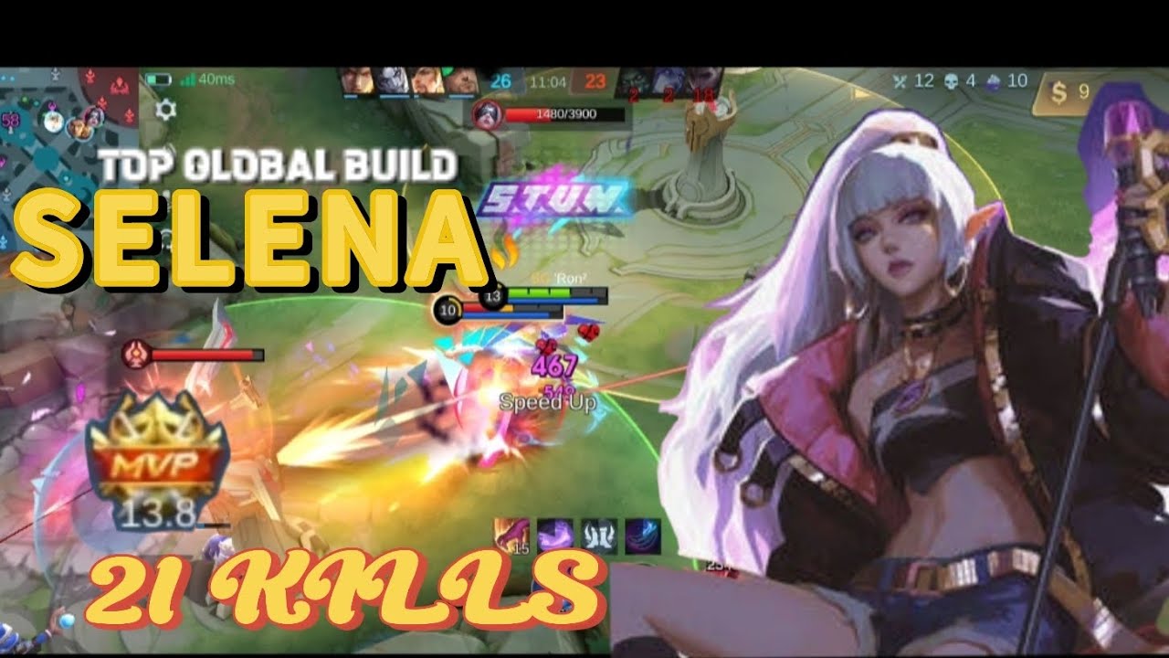 20+ Kills Jungler Selena - Try these builds and emblem set for fast ...