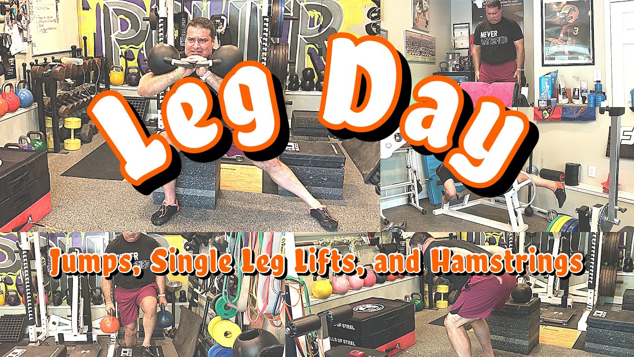 Leg Day! Circuit Training Jumps, Single Leg Movements and Hamstrings ...