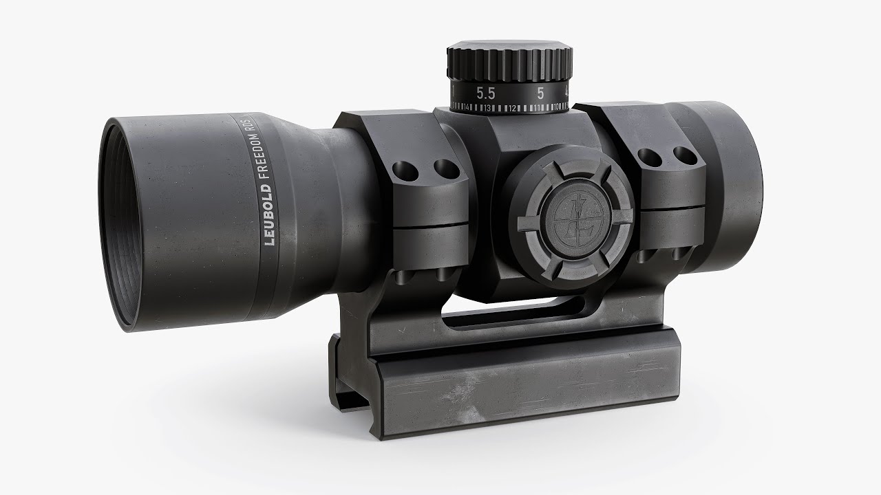 Leubold RDS Scope 3D Model - YouTube
