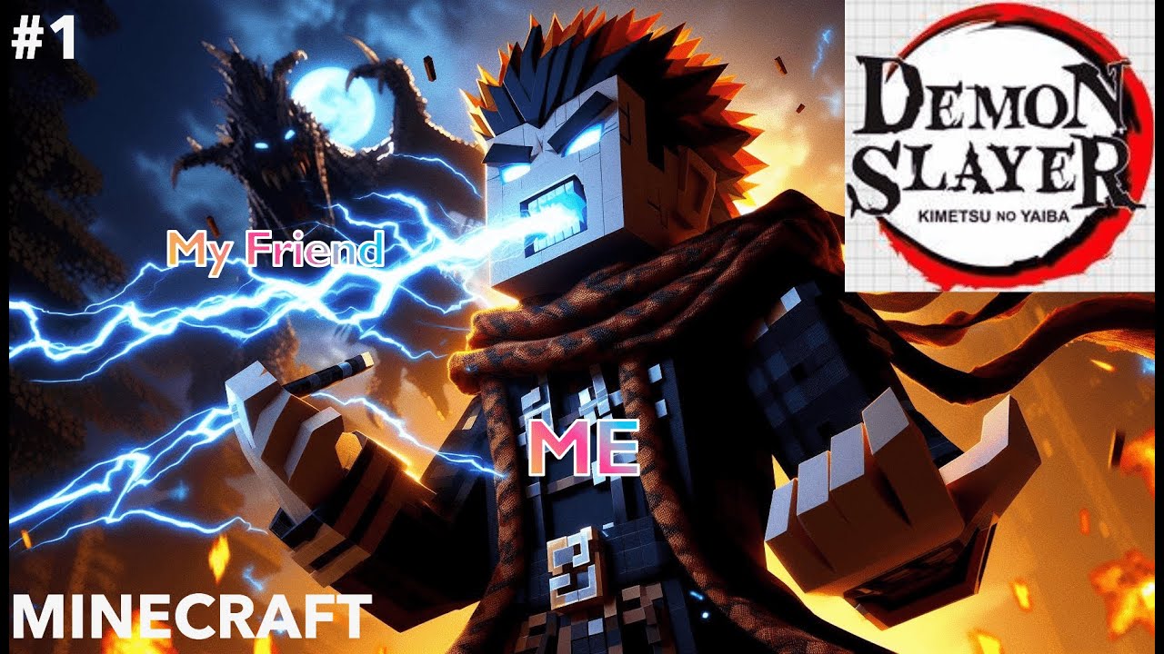 Playing [MINECRAFT] {DEMON SLAYER ONLY WORLD} Season - 1 #1 #minecraft ...