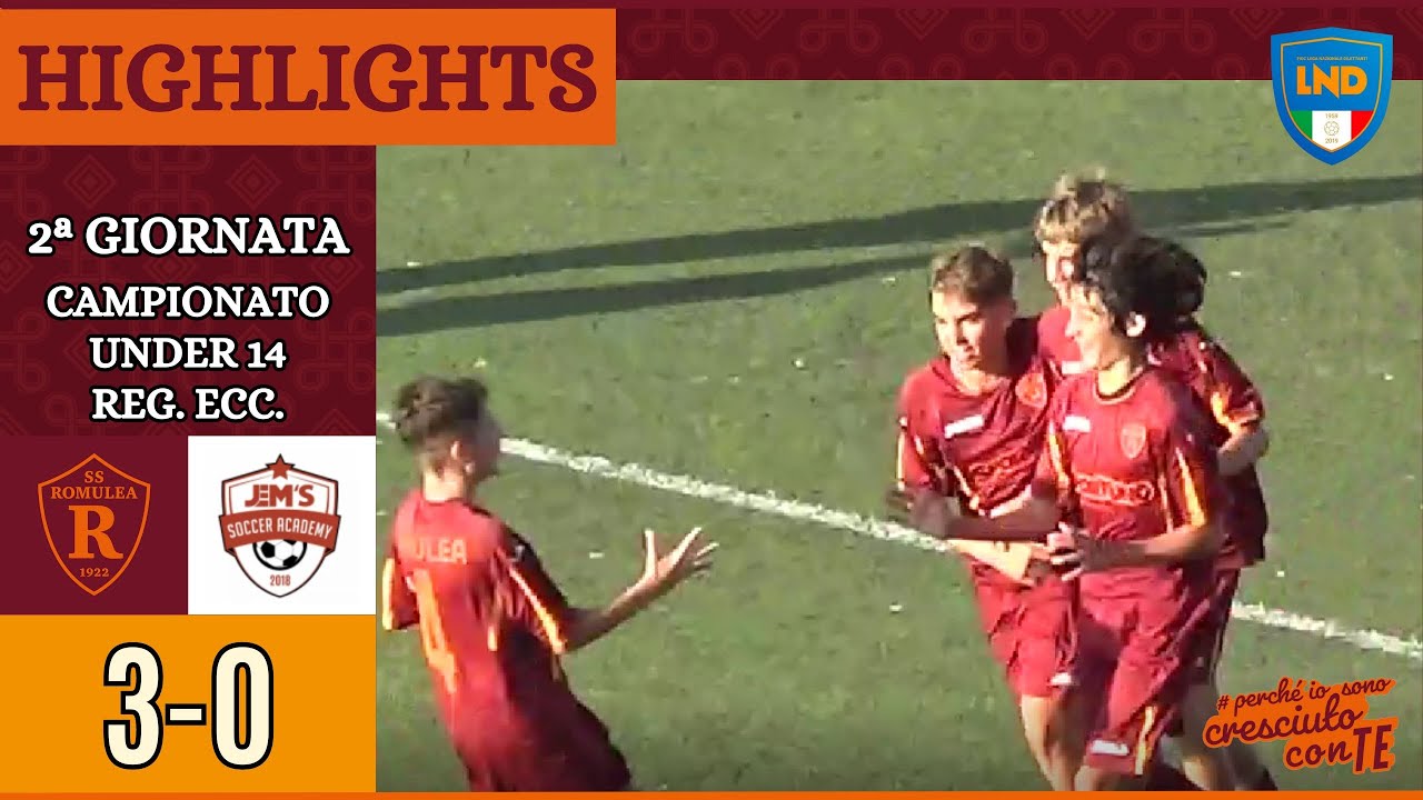 Romulea - Jem's Soccer | highlights II giornata Under 14 Reg. Ecc ...