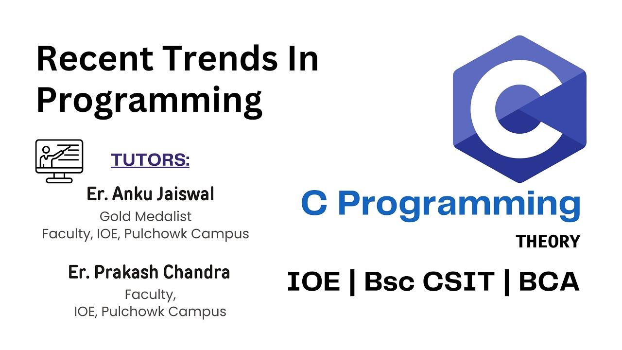 Recent Trends in Programming - YouTube