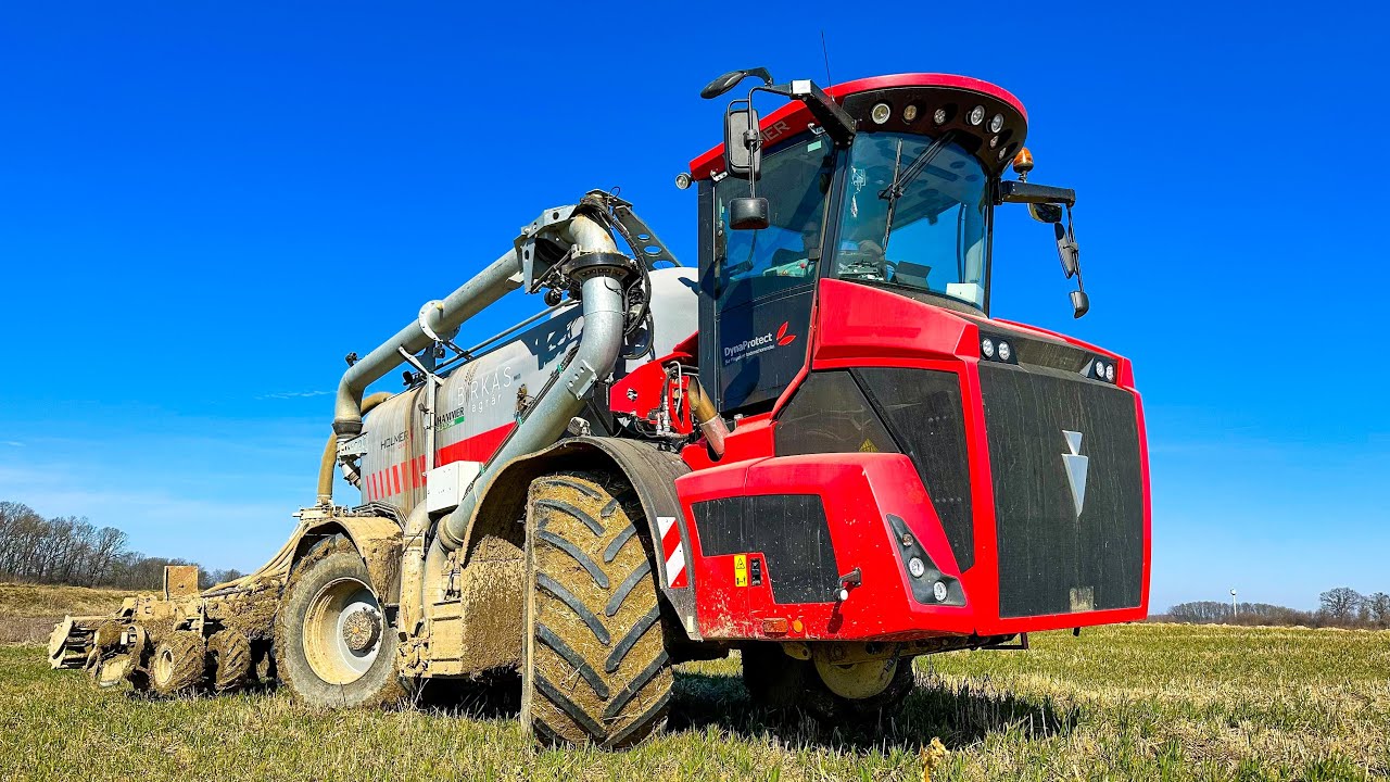 Holmer Terra Variant 435 & 500 | Hígtrágya kijuttatás 2023 | Birkás ...