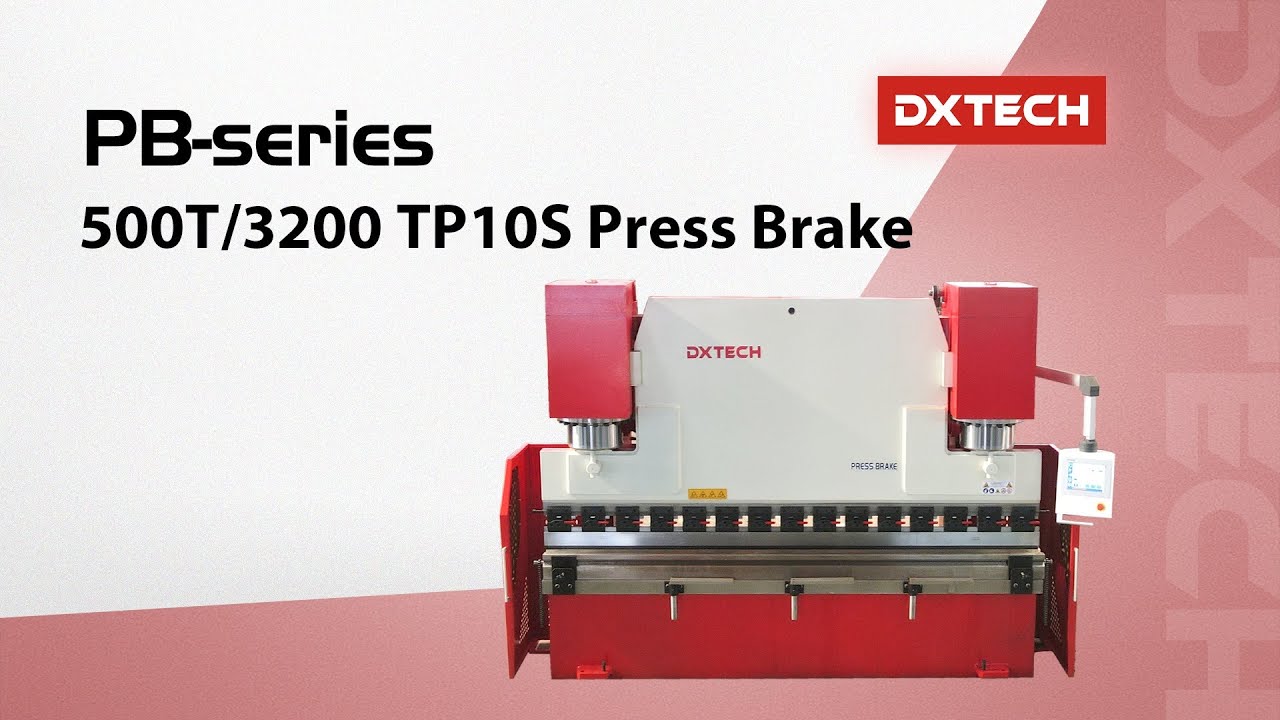 500T/3200 Hydraulic Press Brake bending machine - YouTube