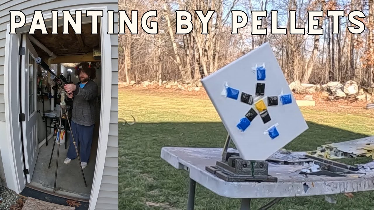 Gauntlet 30 - Painting By Pellets - YouTube