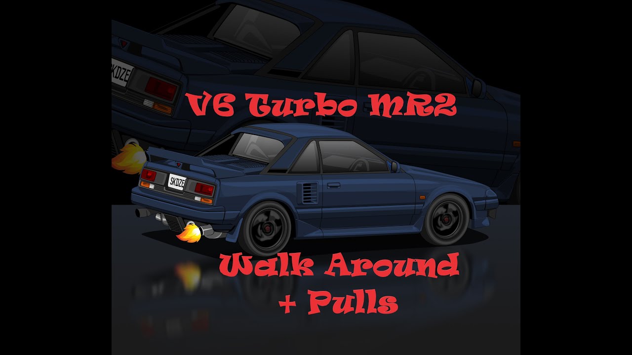 Walk Around my V6 Turbo AW11 MR2 - YouTube