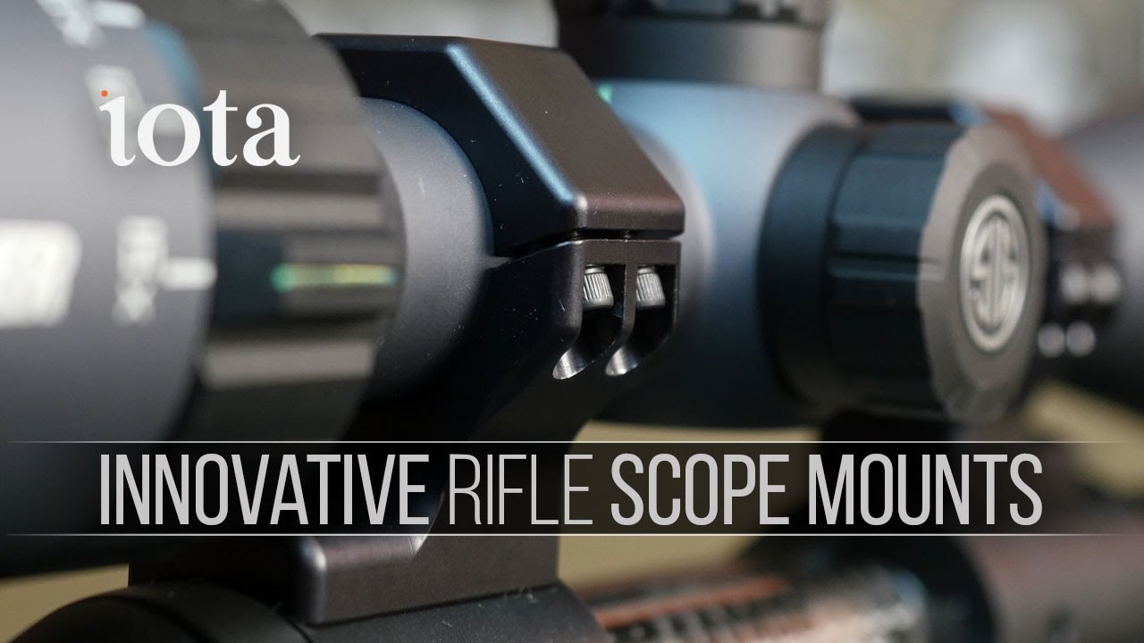 Rifle Scope Mounting System Reinvented! - YouTube