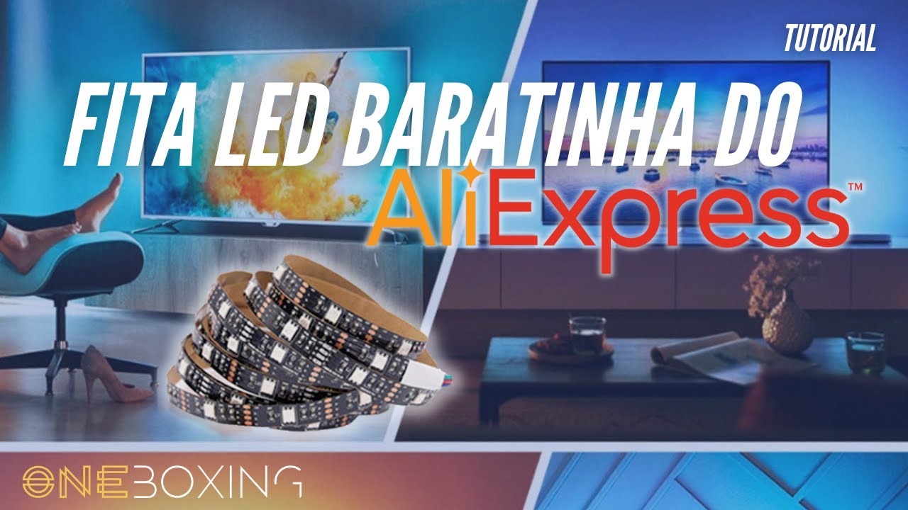 FITA LED INTELIGENTE BARATINHA DO ALIEXPRESS - YouTube