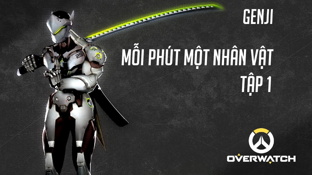 Genji - Anh siêu nhân xanh đẹp dzai | Tập 1 | Mỗi phút một nhân vật ...