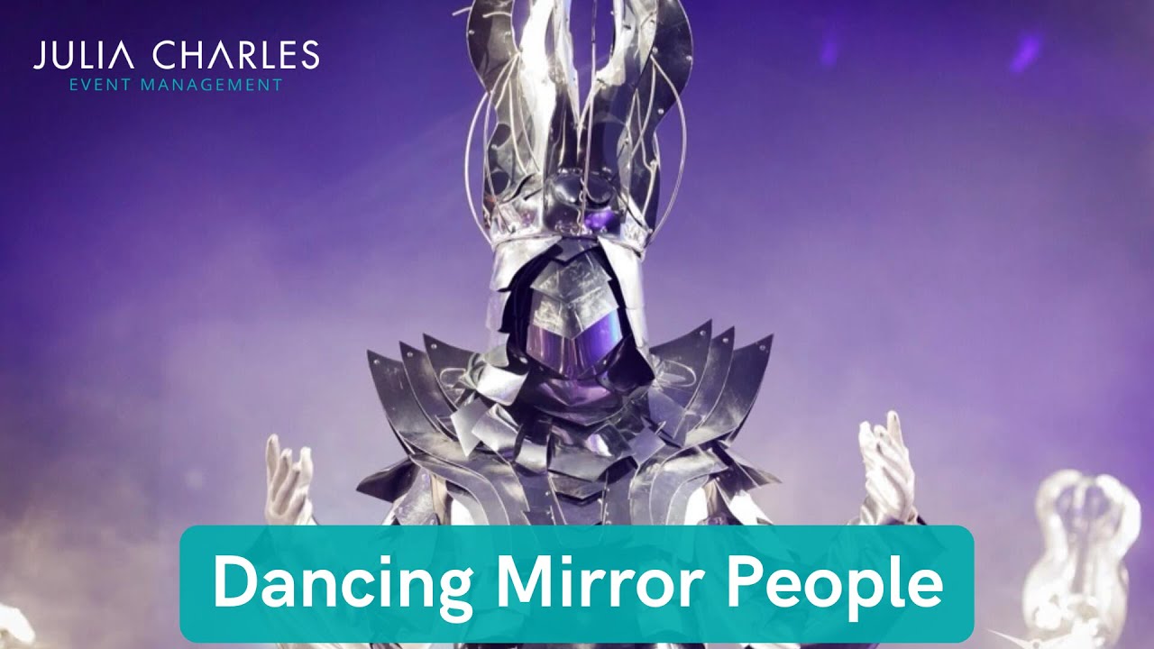 Dancing Mirror People | Samurai Themed LED Dance Show - YouTube