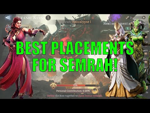 Use this tips to maximize your Semrah damage! | Guild Boss 2 [Watcher ...