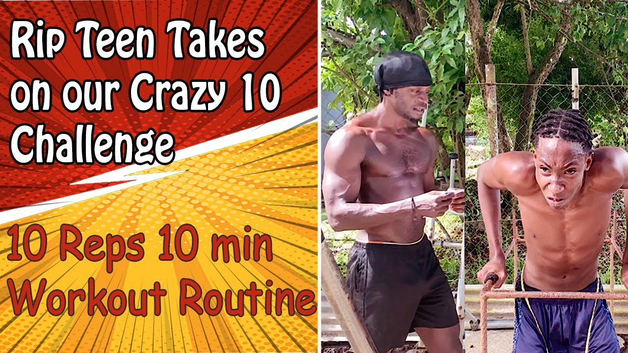 Crazy 10rep Workout Challenge - YouTube