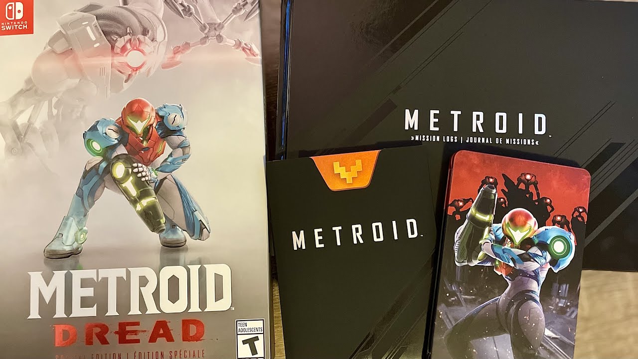 Metroid Dread Special Edition Unboxing - YouTube
