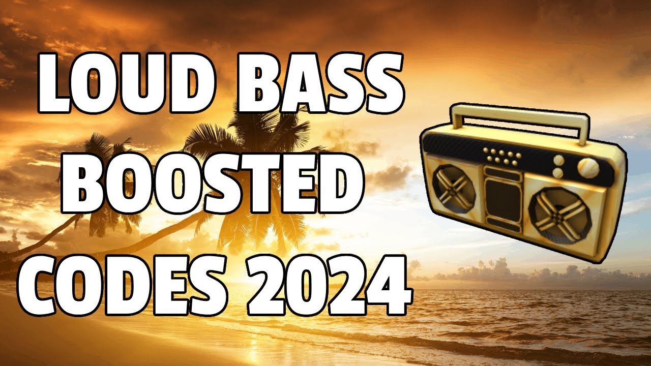 LOUD BASS BOOSTED Roblox Ids (WORKING 2024) - YouTube