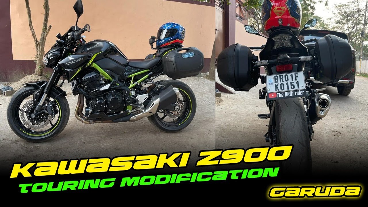 Ready for long trip Z900 2022 || Touring Modification || By THE BR01 ...