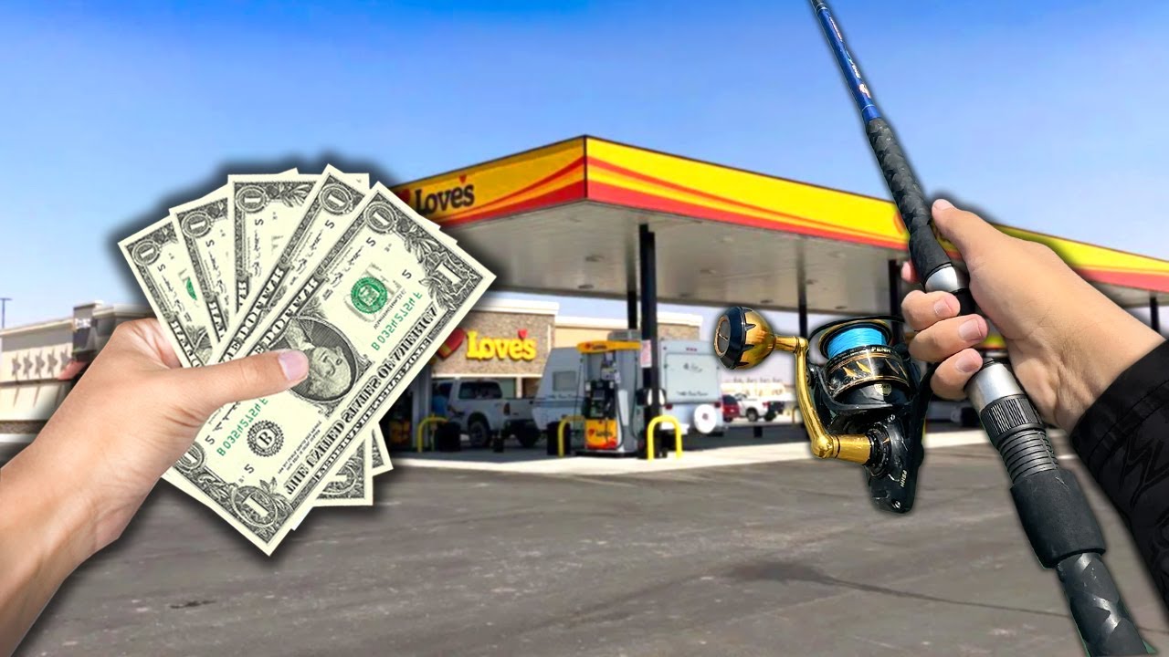 Catching BIG FISH w/ cheap GAS STATION Bait! - YouTube