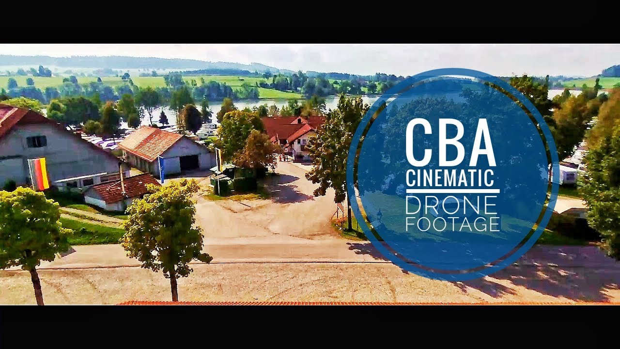 Cinematic Drone Footage Campingplatz Badsee Bebop 2 - YouTube