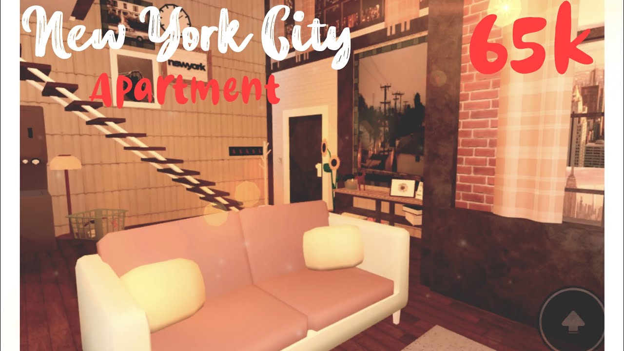 New York City Loft Apartment 65|| Bloxburg [SPEEDBUILD] - YouTube