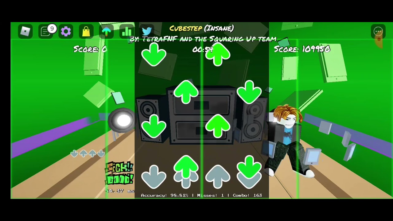 Funky Friday Gameplay. -|♤|- First Video! - YouTube