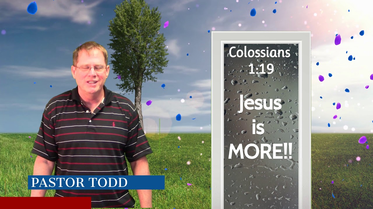 June 28...2020 Daily Devotion by Pastor Todd - YouTube