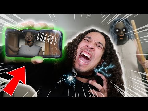 *SCARY* I FORCED MY EVIL TWIN TO PLAY GRANNY AT 3 AM!! (SHE ATTACKED HIM!!)