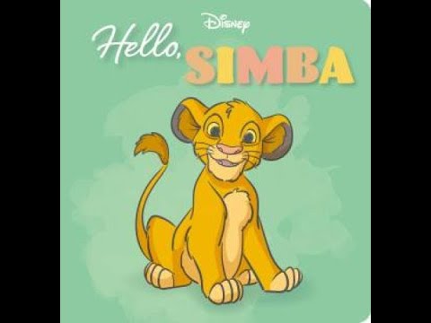 Flip through Disney Hello Simba - Children book story time - YouTube