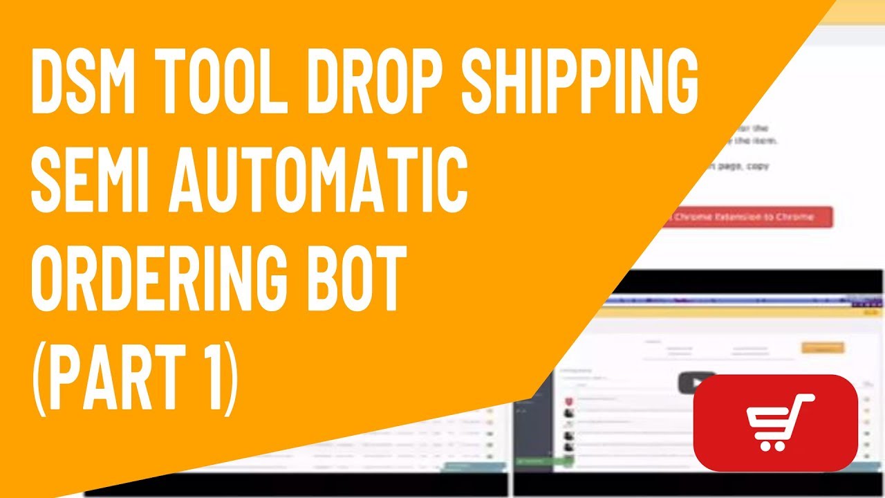 Drop Shipping Tip #5 - DSM Tool Drop Shipping Semi Automatic Ordering ...