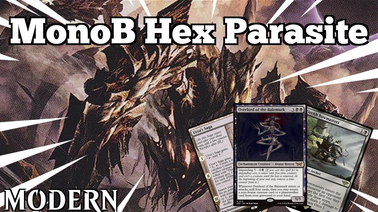 Chat's Suggestion - Parasite Reanimator | MonoB Hex Parasite | Modern | MTGO - YouTube
