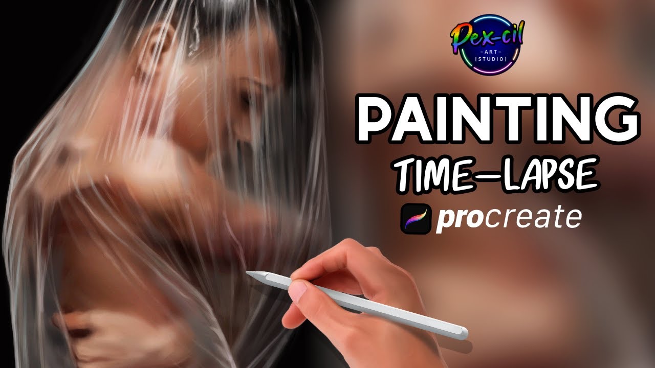 Pex-cil [ PAINTING ] ชายหนุ่มในถุงปั๊ดติก | วาดด้วย Procreate | Time-lapse - YouTube