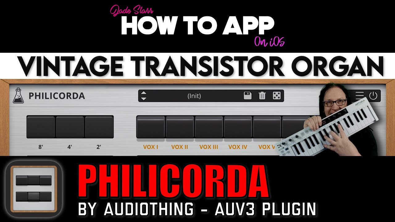 Vintage Transistor Organ Philicorda on iOS - How To App on iOS! - EP ...