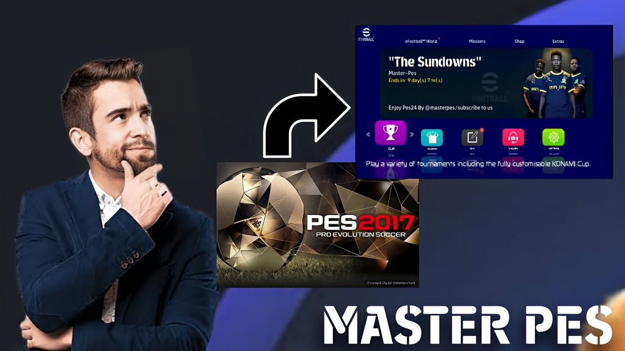 HOW TO MAKE A BACKGROUND FOR PES FULL TUTORIAL #MASTER_PES - YouTube
