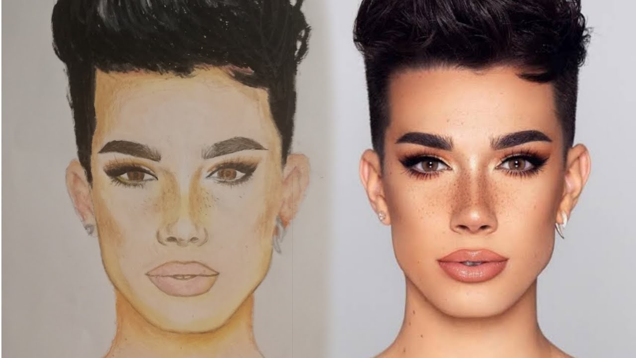 Trying to do a Portrait of James Charles | Makeup ARTist - YouTube