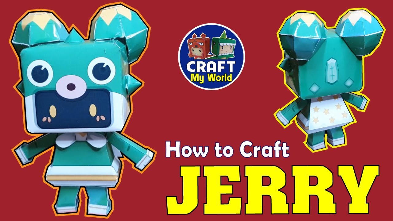 How to craft Jerry | MiniWorld Character Papercraft | CRAFT My World ...