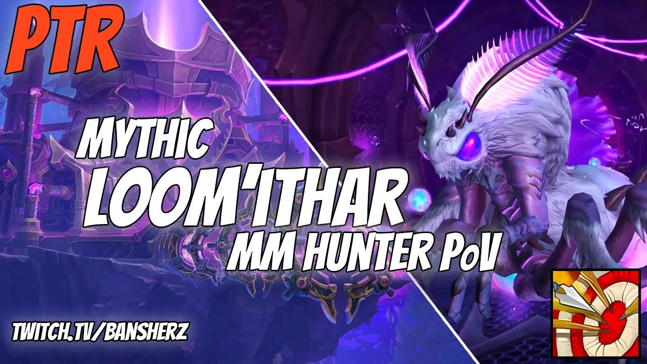 PTR Mythic Loom'ithar MM Hunter PoV - YouTube