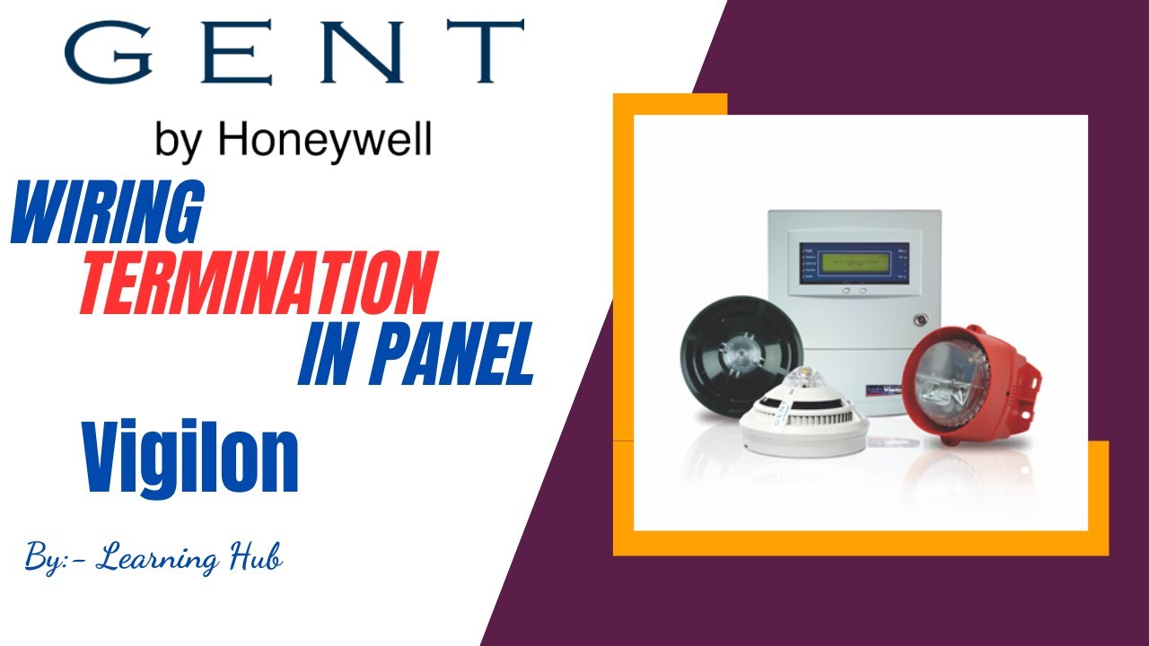 Part-9 Loops Wiring and Components inside Gent Vigilon Fire Alarm Panel ...