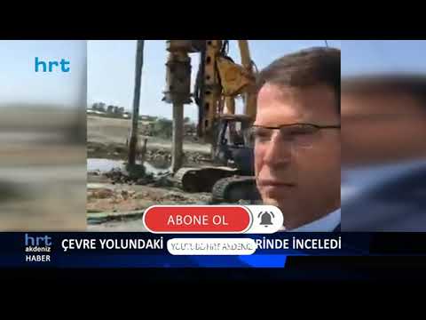 Refik Eryılmaz, ilçedeki çalışmaları yerinde inceliyor