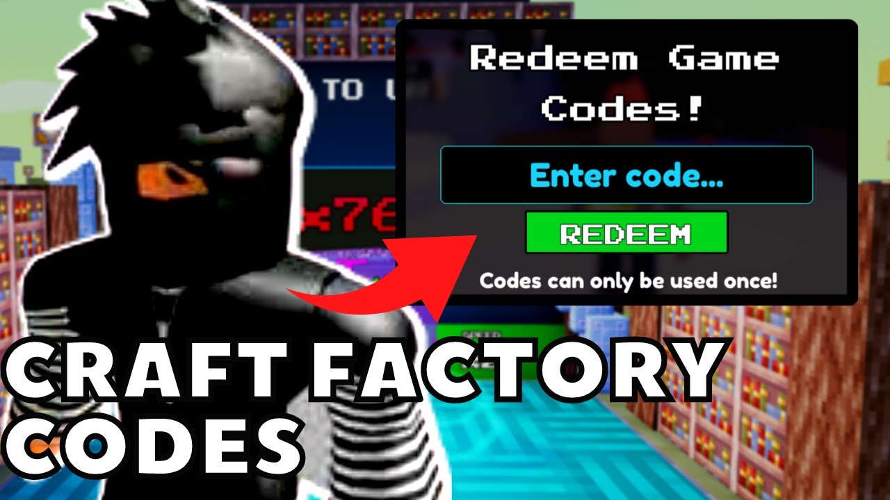 TODOS OS NOVOS CODES DO CRAFT FACTORY NO ROBLOX! - YouTube
