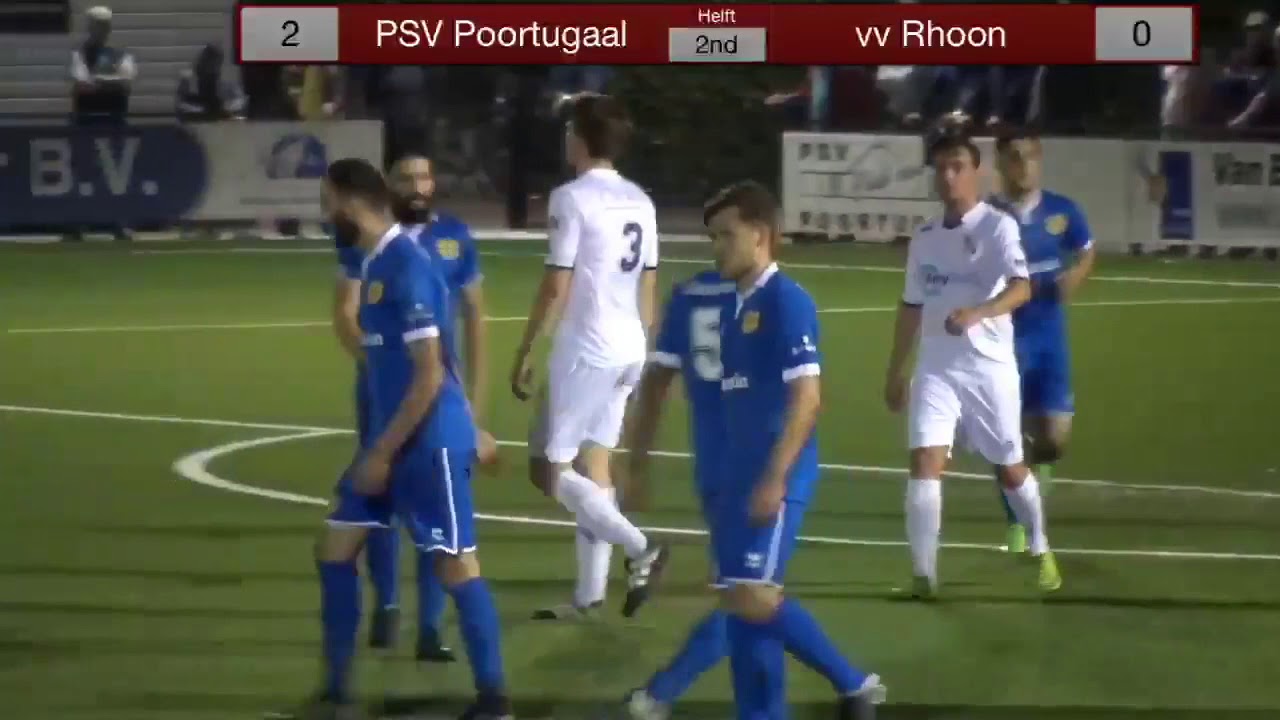 Doelpunten PSV Poortugaal - vv Rhoon RTV Albrandswaard Toernooi - YouTube