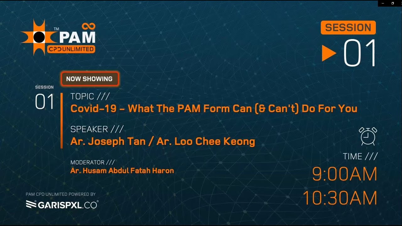 Co-Vid 19 - What the PAM Form can (& can't) do for you - YouTube