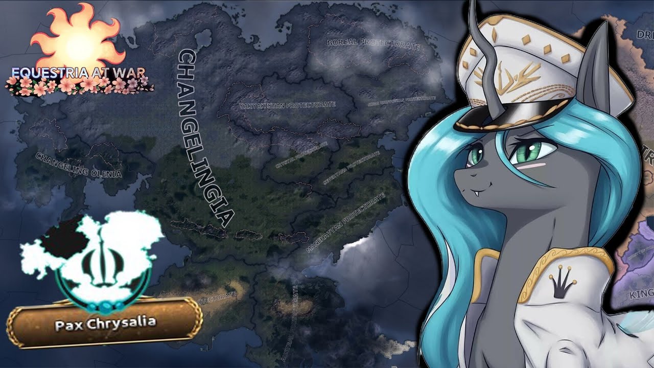 Achieveing Pax Chrysalis as GERMAN Ponies? | Hoi4 Equestria At War ...
