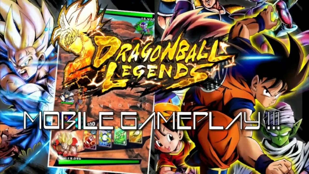 DRAGONBALL LEGENDS : MOBILE GAMEPLAY PT 1 - YouTube